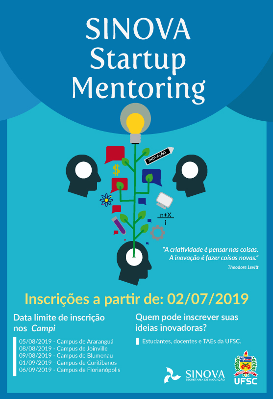SINOVA | Sinova Startup Mentoring – Datas prorrogadas